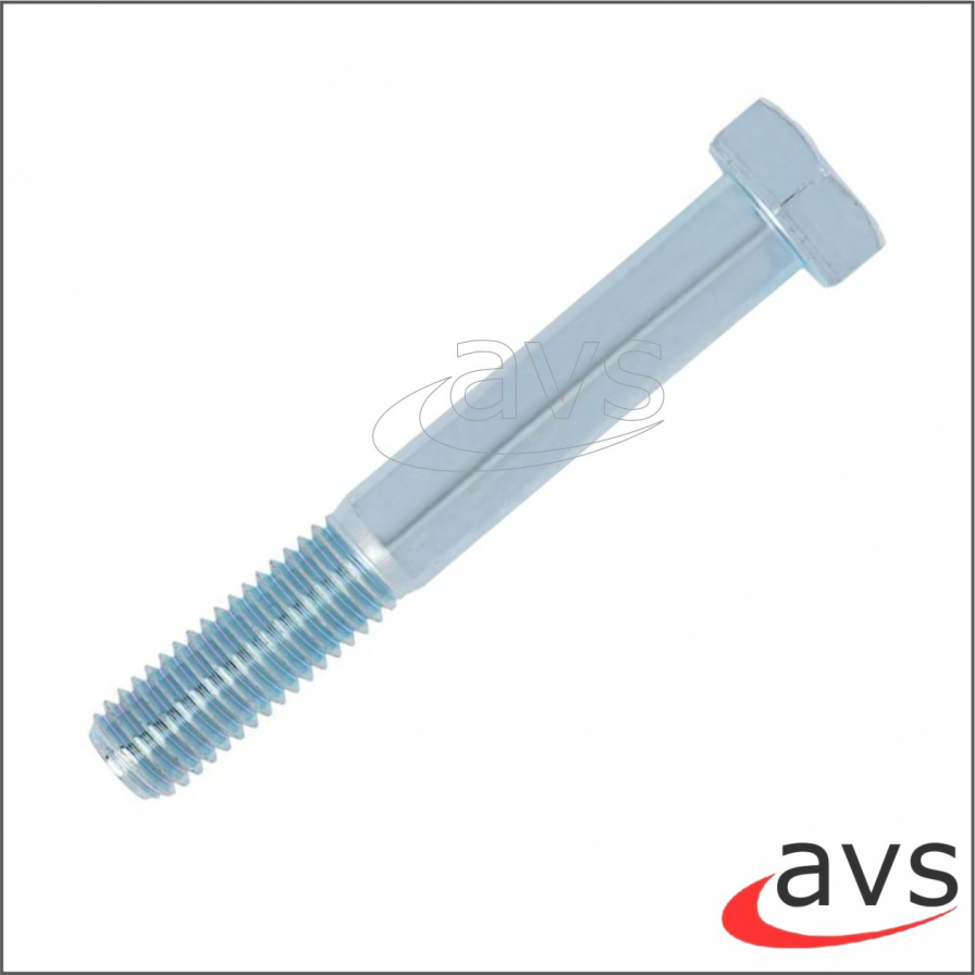 AVS Center Shop - Sechskantschraube M16x100 verzinkt mit Schaft
